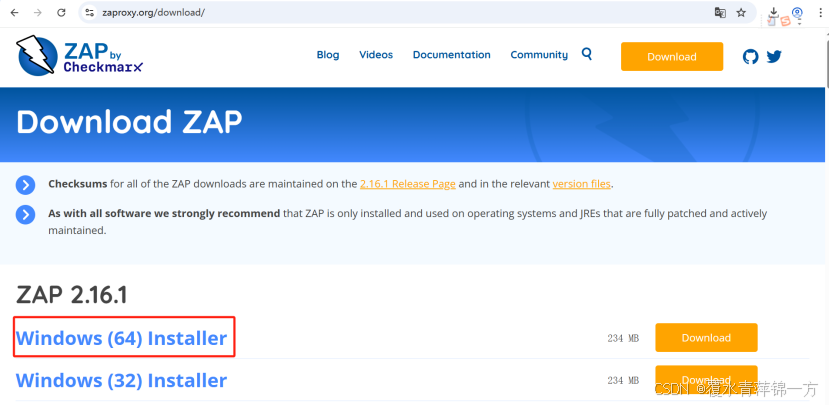 安全测试工具OWASP ZAP安装及使用步骤_owasp zap下载-CSDN博客