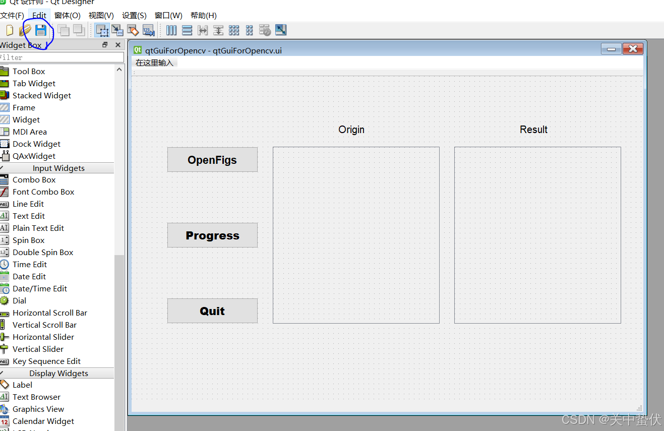 VS2019下基于Qt+Opencv的用户界面开发_vs2019+qt-CSDN博客