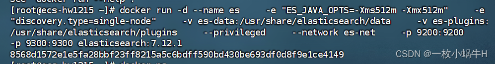 Docker安装Elasticsearch超详细图文附ES、IK压缩包_docker 安装es-CSDN博客