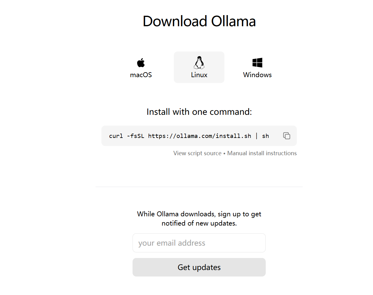 Ubuntu、Windows 使用Ollama 本地部署deepseek，并在线访问可视化界面_ollama可视化界面-CSDN博客