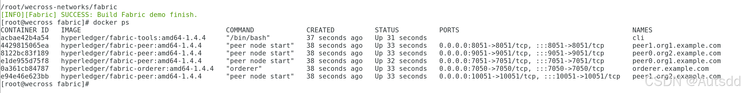 手动组网方式部署WeCross-CSDN博客