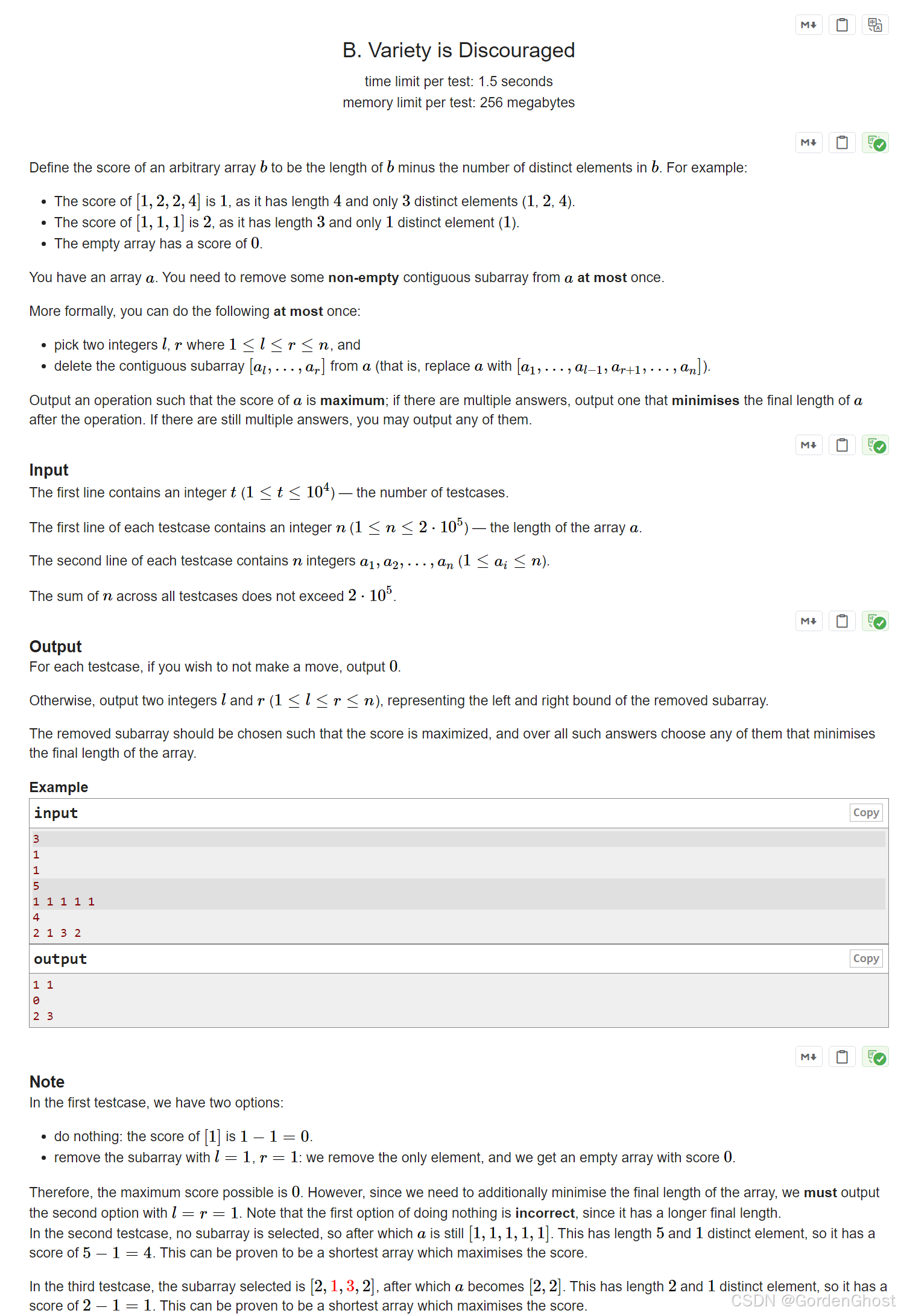 Variety is Discouraged（Round 1005）-CSDN博客