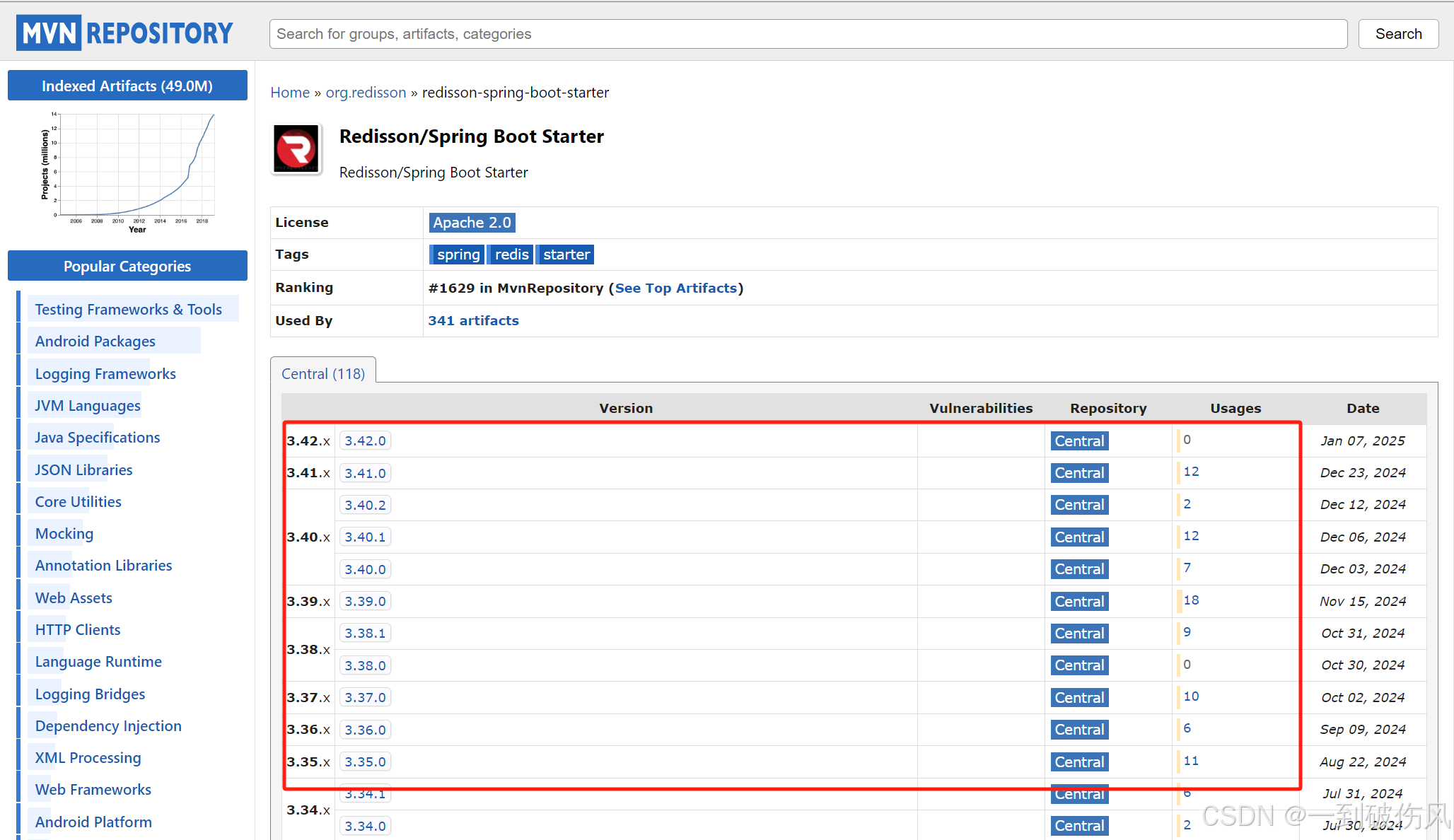 SpringBoot整合Redisson版本问题_redisson-spring-data-27-CSDN博客