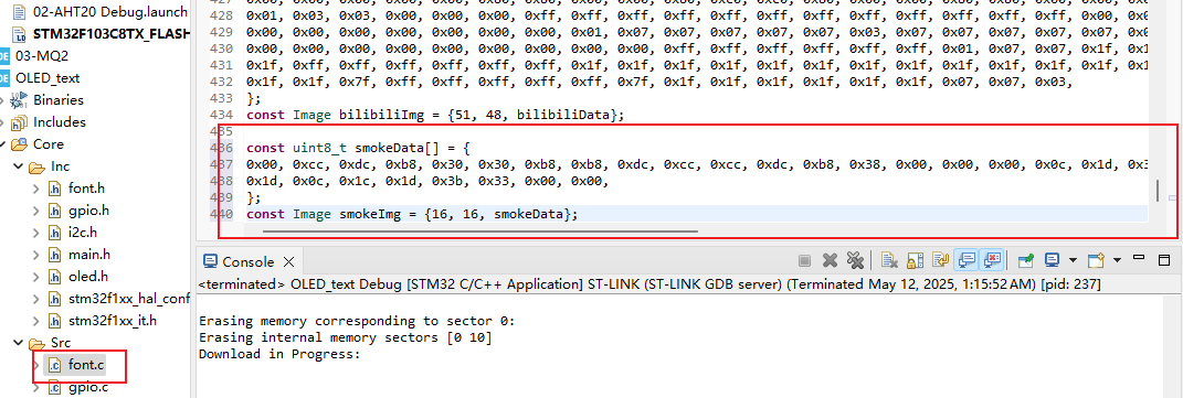 【STM32 HAL 模块】OLED显示屏_stm32hal库开源oled代码-CSDN博客