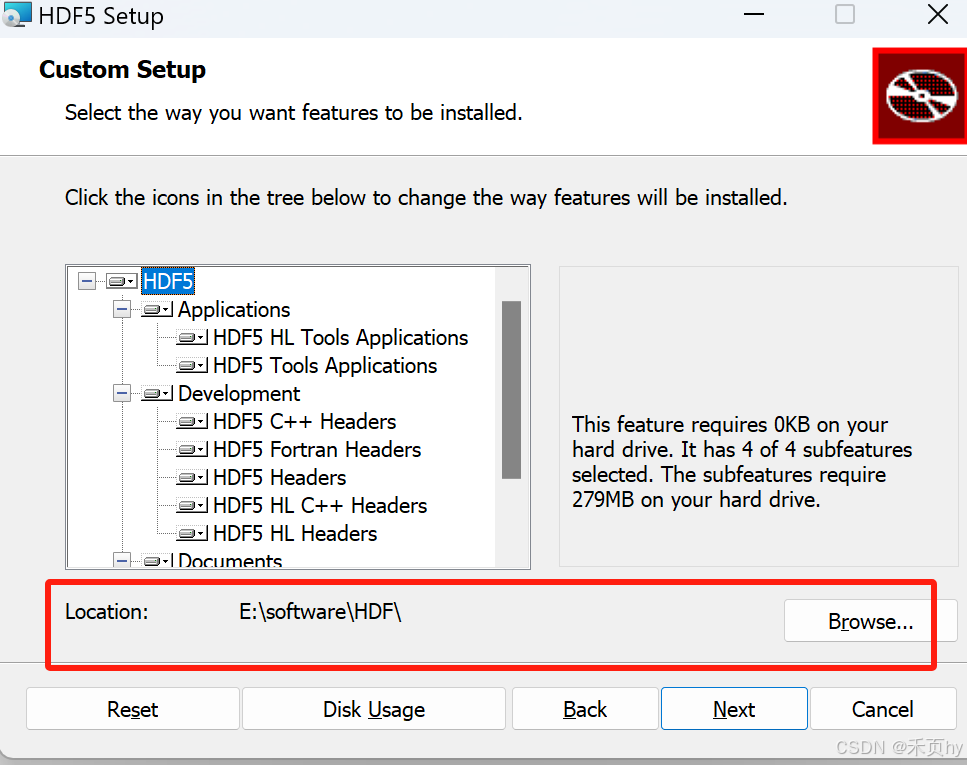 HDF5-1.XX.X-win64.msi 安装_hdf5下载-CSDN博客