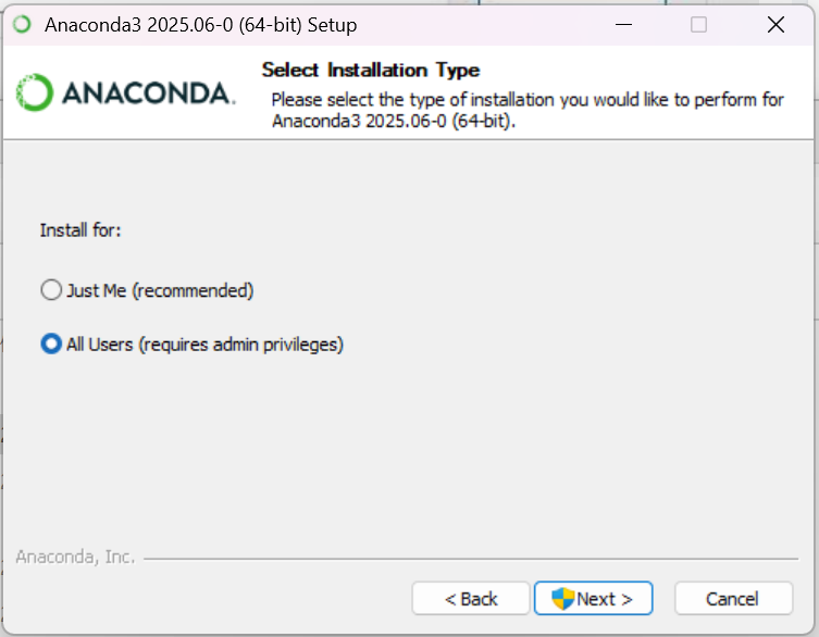 Windows11安装anaconda配置python环境_windows11 安装conda-CSDN博客