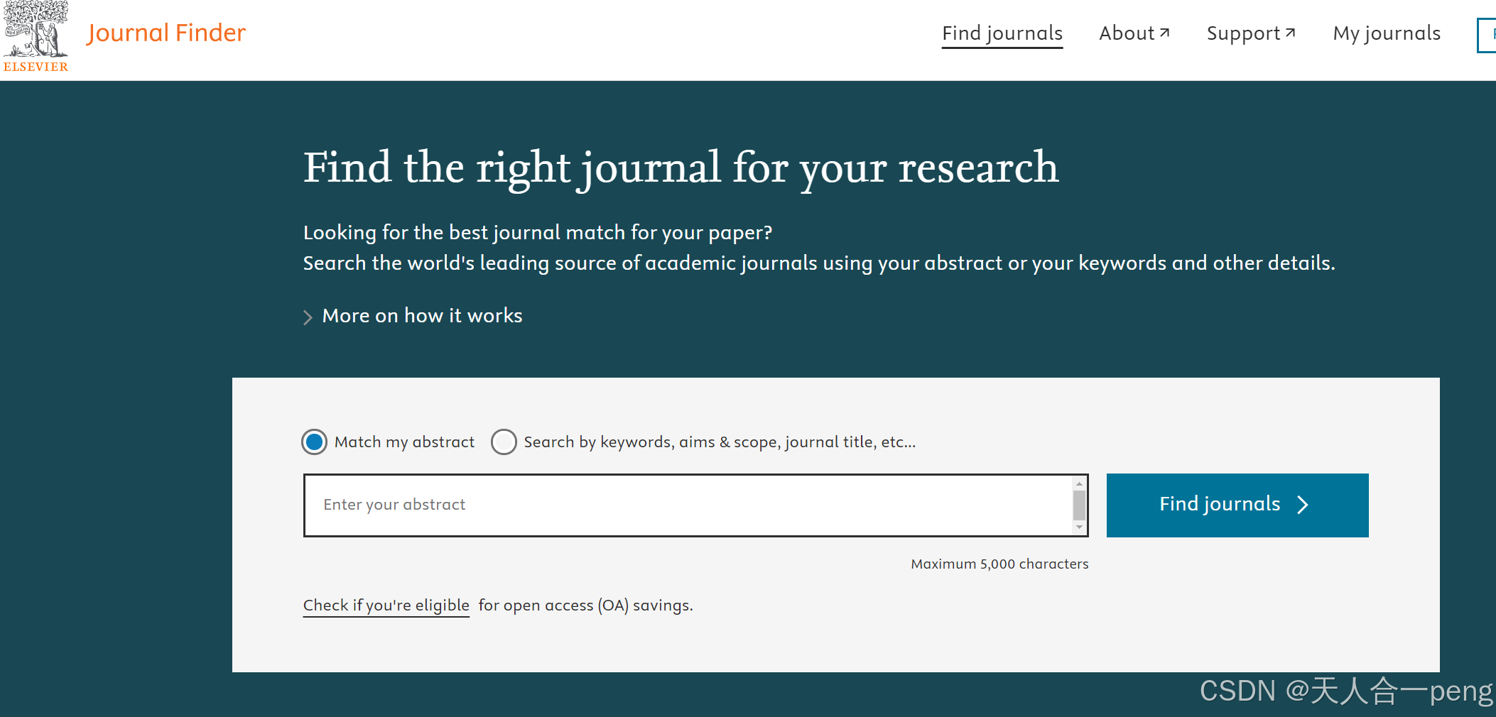 如何寻找适合的投稿SCI期刊2_find the right journal for your research-CSDN博客