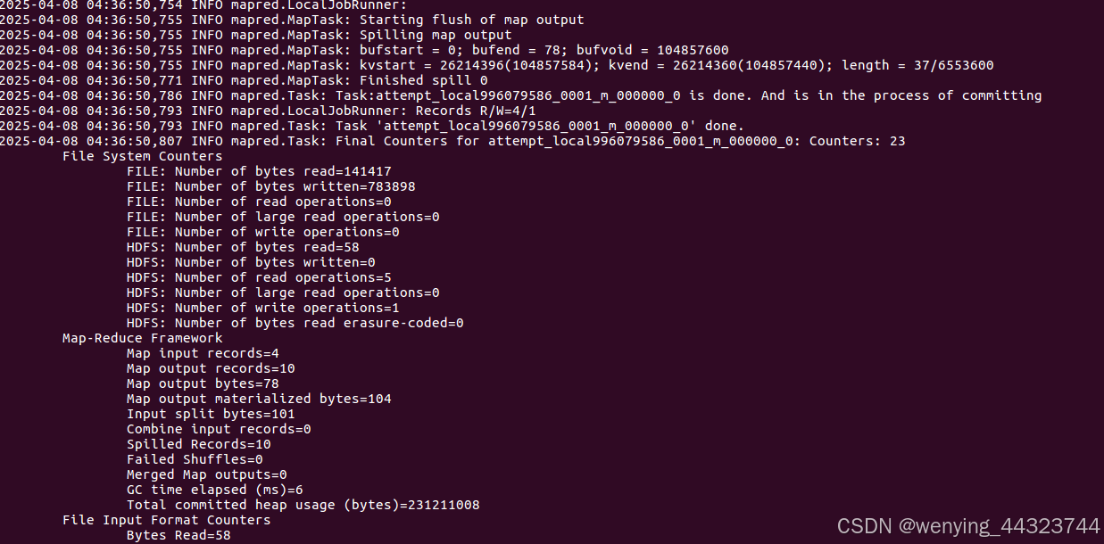 在hadoop平台运行python代码的mapreduce的程序——wordcountpython实现mapreduce词频统计 Csdn博客