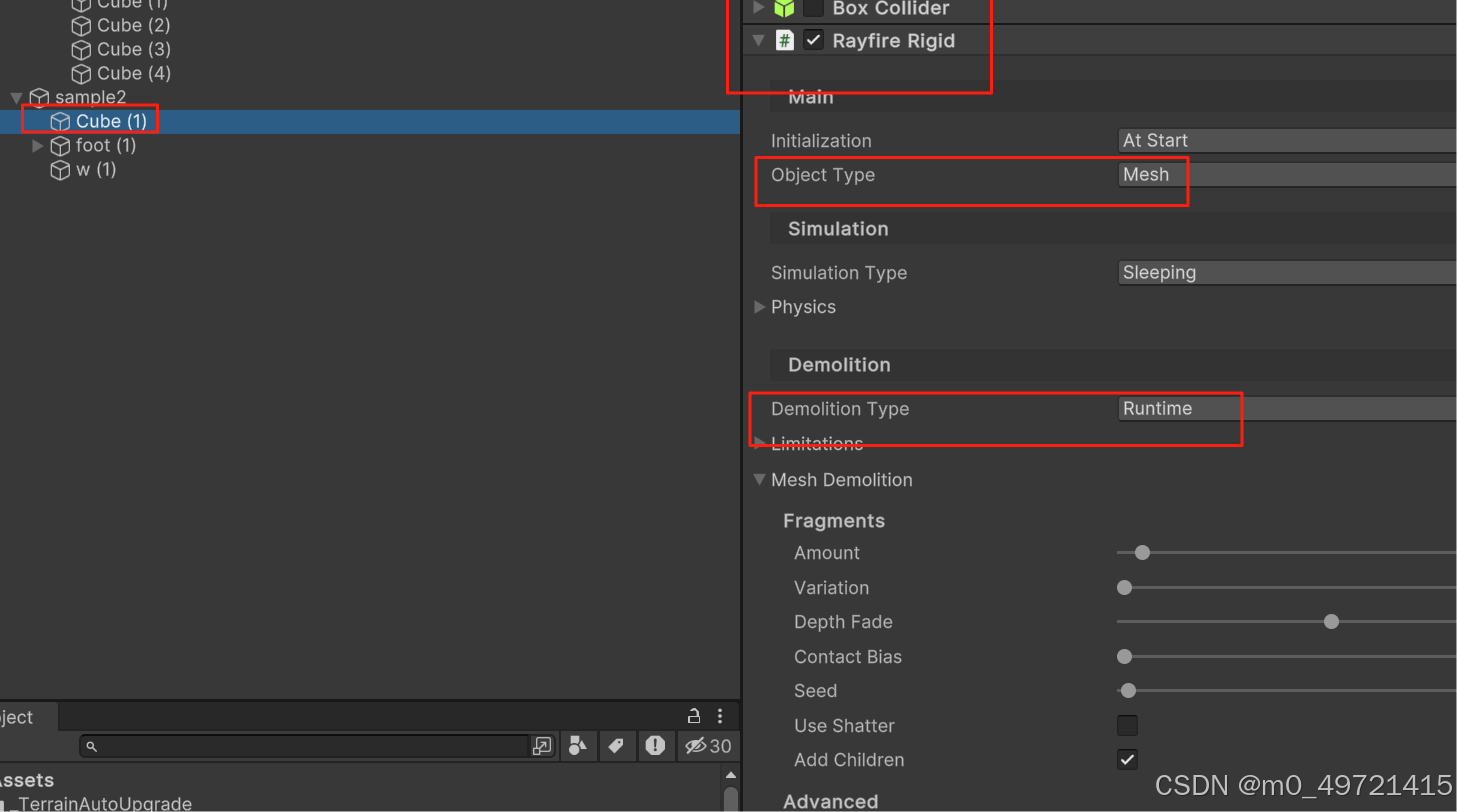 unity:Ray Fire_unity rayfire-CSDN博客