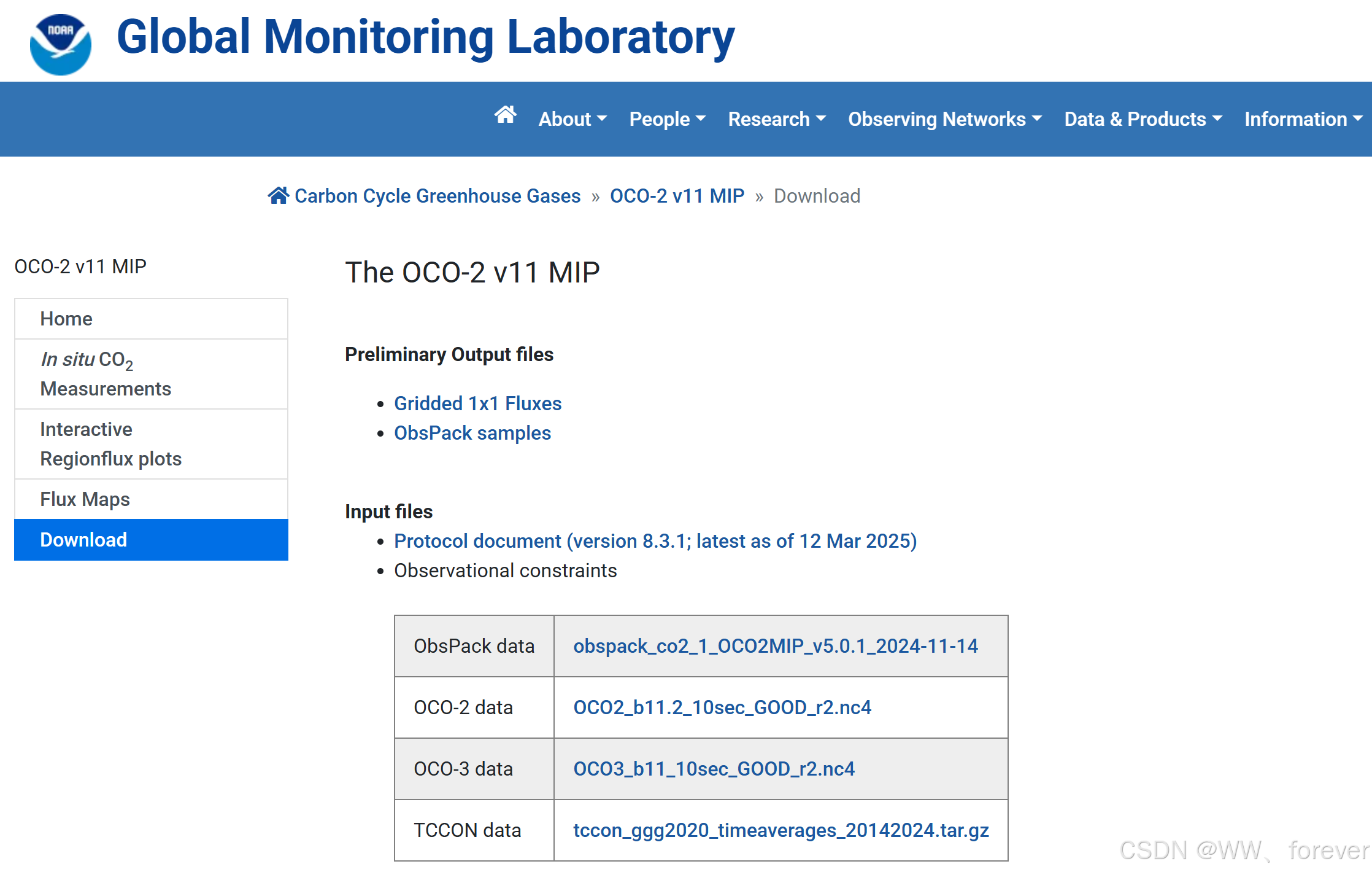 【数据集】OCO碳卫星数据概述：数据概述及下载_oco-2卫星数据-CSDN博客