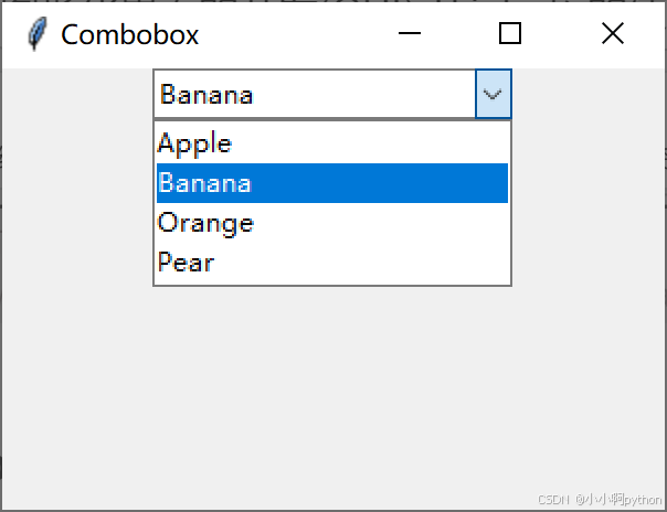 图形化界面的开发(GUI):Tkinter库的使用-4(Entry+Spinbox+Listbox+Combobox)-CSDN博客