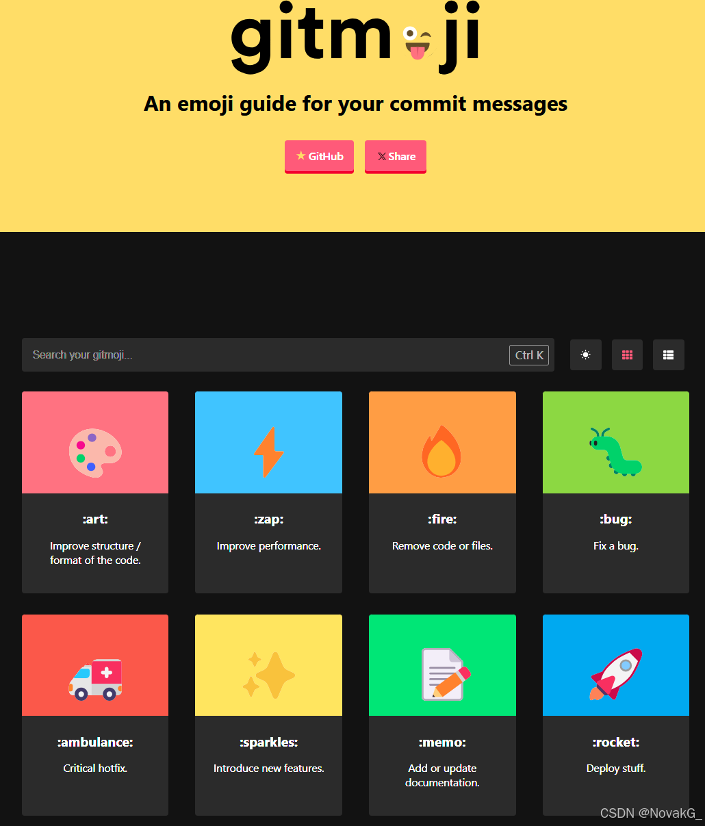 Gitmoji 工具使用-CSDN博客