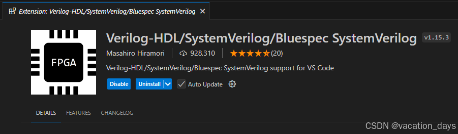 Vscode安装verilog插件后启用代码检查vscode Verilog语法检查 Csdn博客