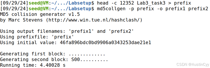 【Seed-Labs 2.0】MD5 Collision Attack Lab_md5碰撞生成器-CSDN博客