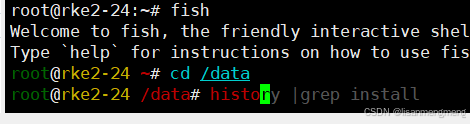 Linux 操作系统下 fishshell 命令介绍和使用案例_fish shell-CSDN博客