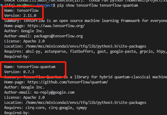 tensorflow-quantum环境配置问题_tensorflow quantum与tensorflow哪个版本兼容-CSDN博客