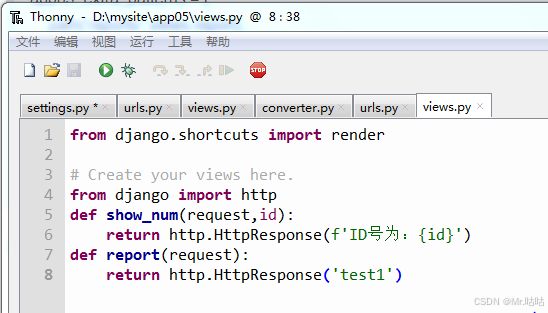 django路由分发(2)——引入URL模式列表_django urlpatterns 列表-CSDN博客