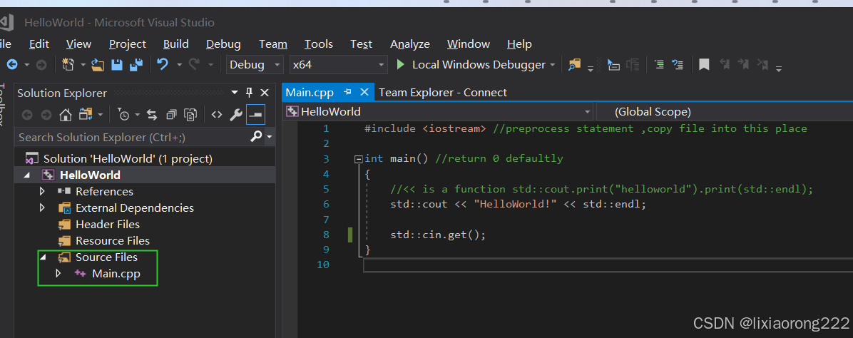 c++基础学习1-32_microsoft visual c++ 2017-CSDN博客