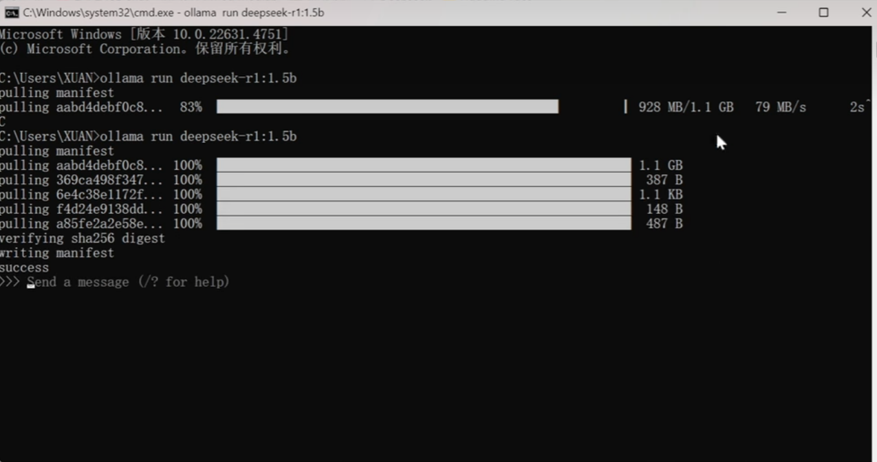 使用langchain配合ollama本地部署deepseek的模型_langchain调用ollama-CSDN博客