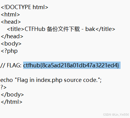 ctfhub技能树 bak文件_ctfhub bak文件-CSDN博客