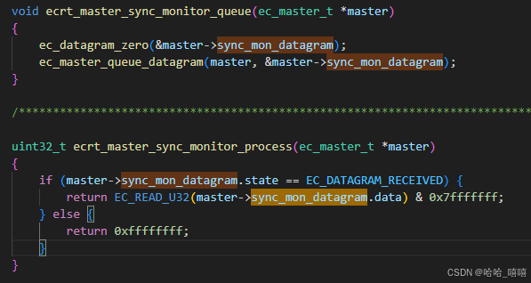igh ethercat 同步报文_igh dc同步sync0-CSDN博客