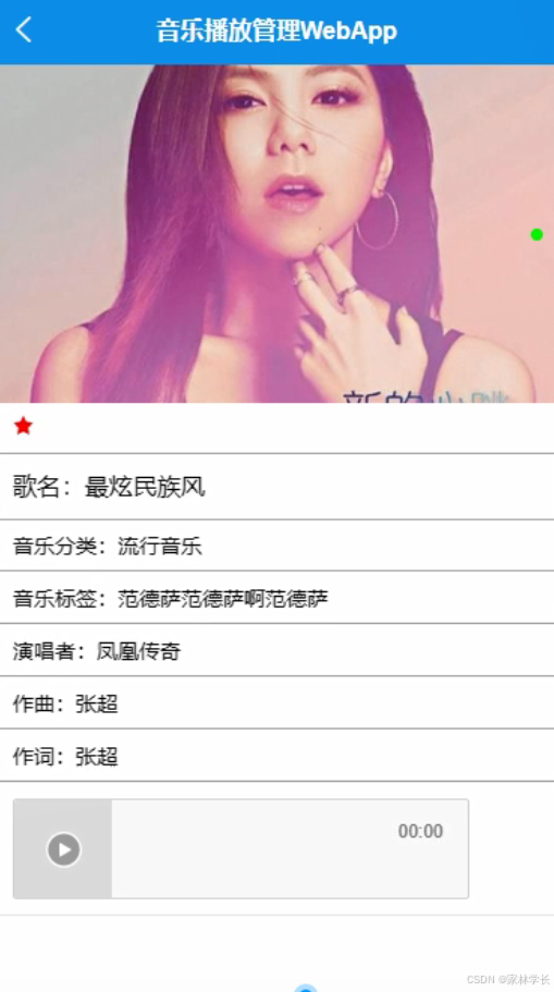 Java计算机毕业设计音乐播放管理webapp（开题程序论文）基于java的音乐播放管理系统论文 Csdn博客