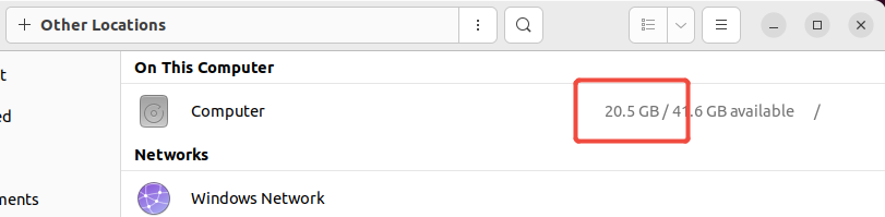 Ubuntu提示Low Disk Space on“System root“如何解决_low disk space on "filesystem root-CSDN博客