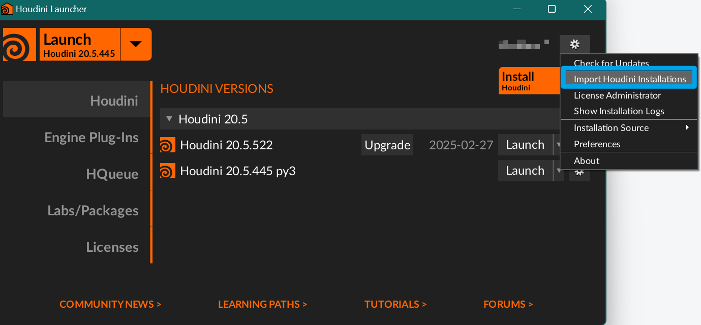 Houdini导入unity3d教程超详细版本（含报错解决）_unity houdini-CSDN博客