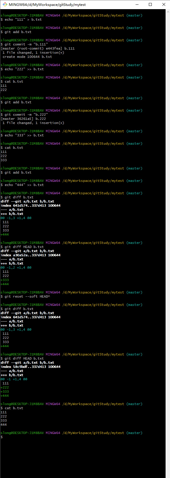git笔记·版本回退_git reset --hard-CSDN博客