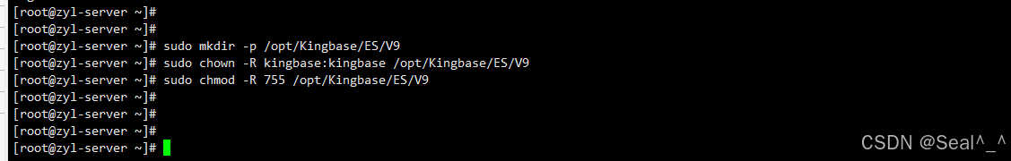 Linux系统命令行安装 KingbaseES V9详细步骤_linux安装kingbase-CSDN博客