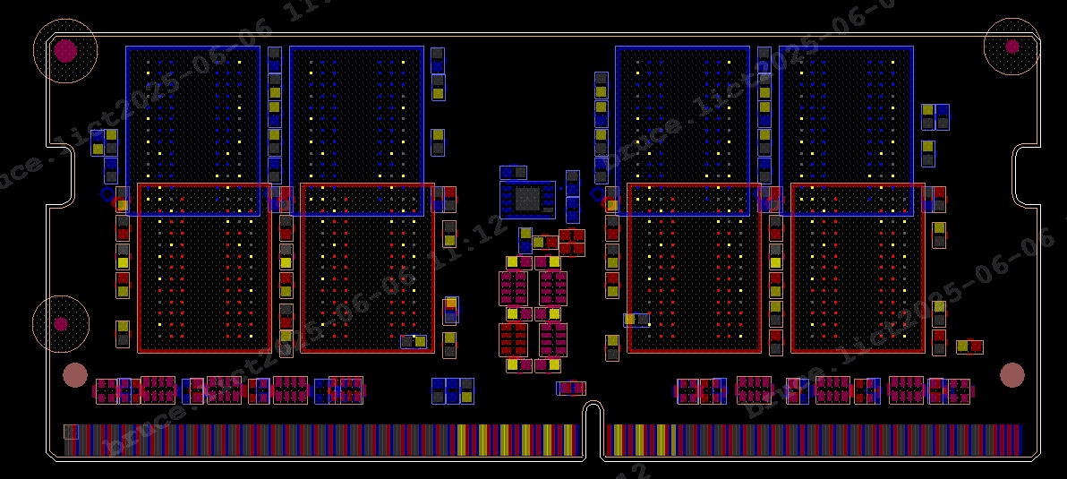 Pcb设计案例 Ddr4内存条ddr4 Pcb Csdn博客