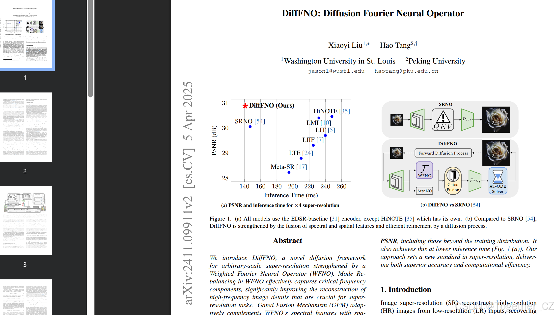 DiffFNO: Diffusion Fourier Neural Operator——扩散傅里叶神经算子_fno最新变体-CSDN博客