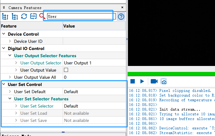 Baumer工业相机堡盟相机使用CameraExplorer软件进行相机参数保存与 UserSet参数设置（New）_baumer camera explorer-CSDN博客