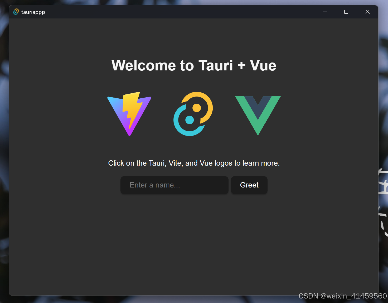 桌面端开发框架Tauri_tuari-CSDN博客
