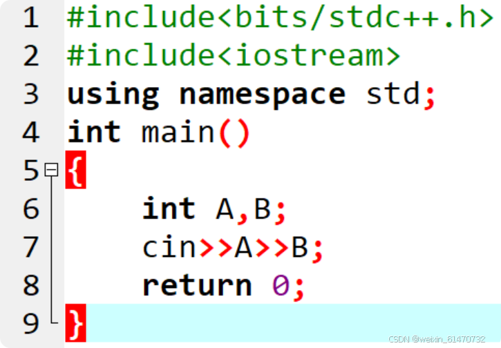 洛谷题解：A+B problem_输入两个整数 a , b a,b,输出它们的和( ∣ a ∣ , ∣ b ∣ ≤ 10 9 ∣a∣,-CSDN博客