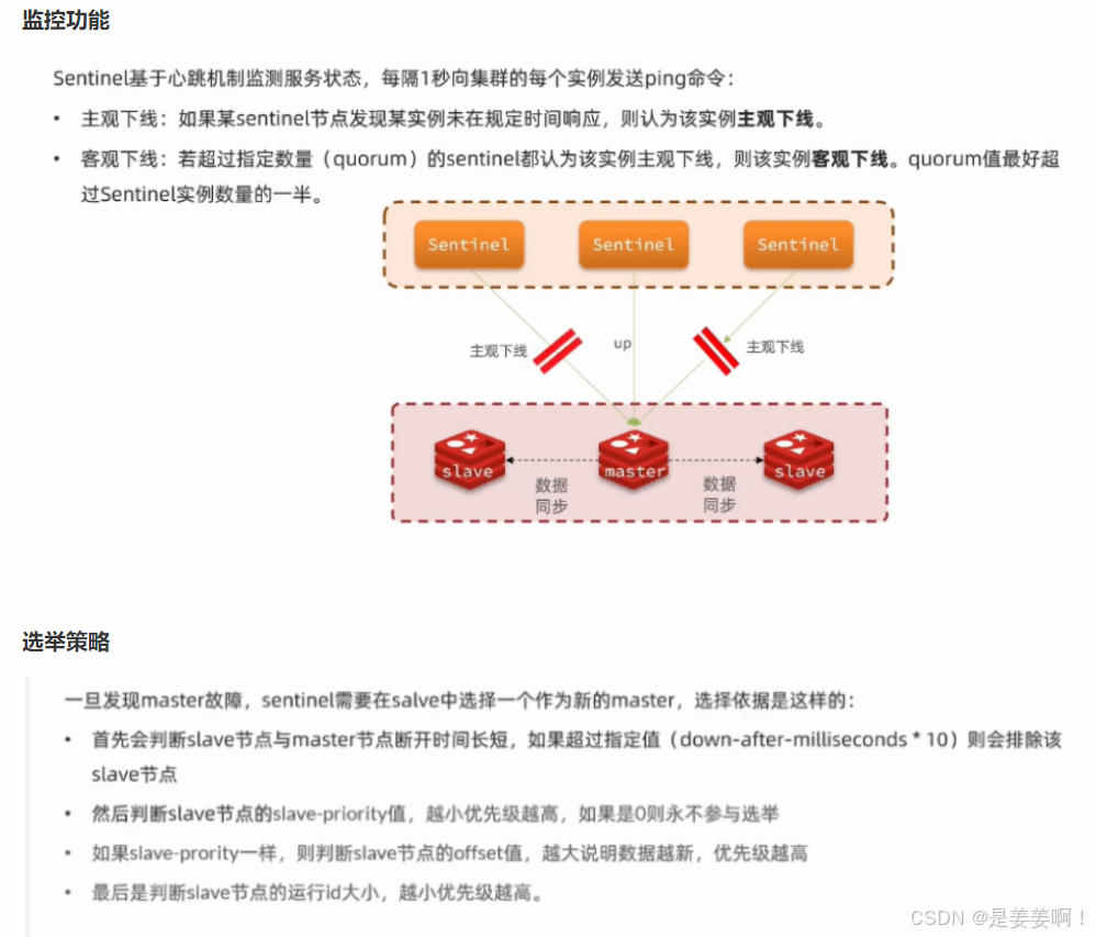 redis集群模式_redis master mymaster-CSDN博客