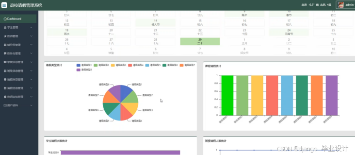 计算机毕业设计springboot高校请假管理系统 基于springboot框架的高校智能化请假管理系统设计与实现 高校请假管理系统的开发与