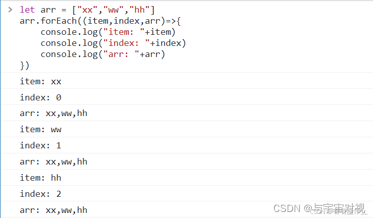 Es6andtip1——foreach能不能改变原数组?foreach可以修改数组吗 Csdn博客