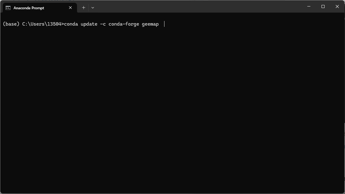 如何安装geemap包以及正常运行 _geemap安装使用-CSDN博客