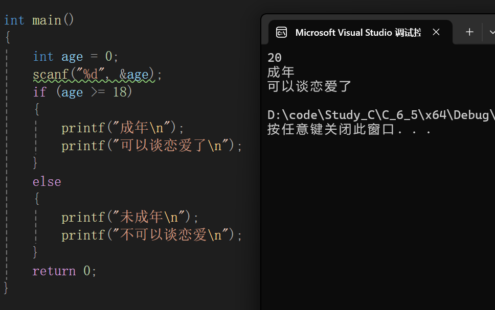 详解分支语句——if(if...else、if...else if...else)_if else语句-CSDN博客