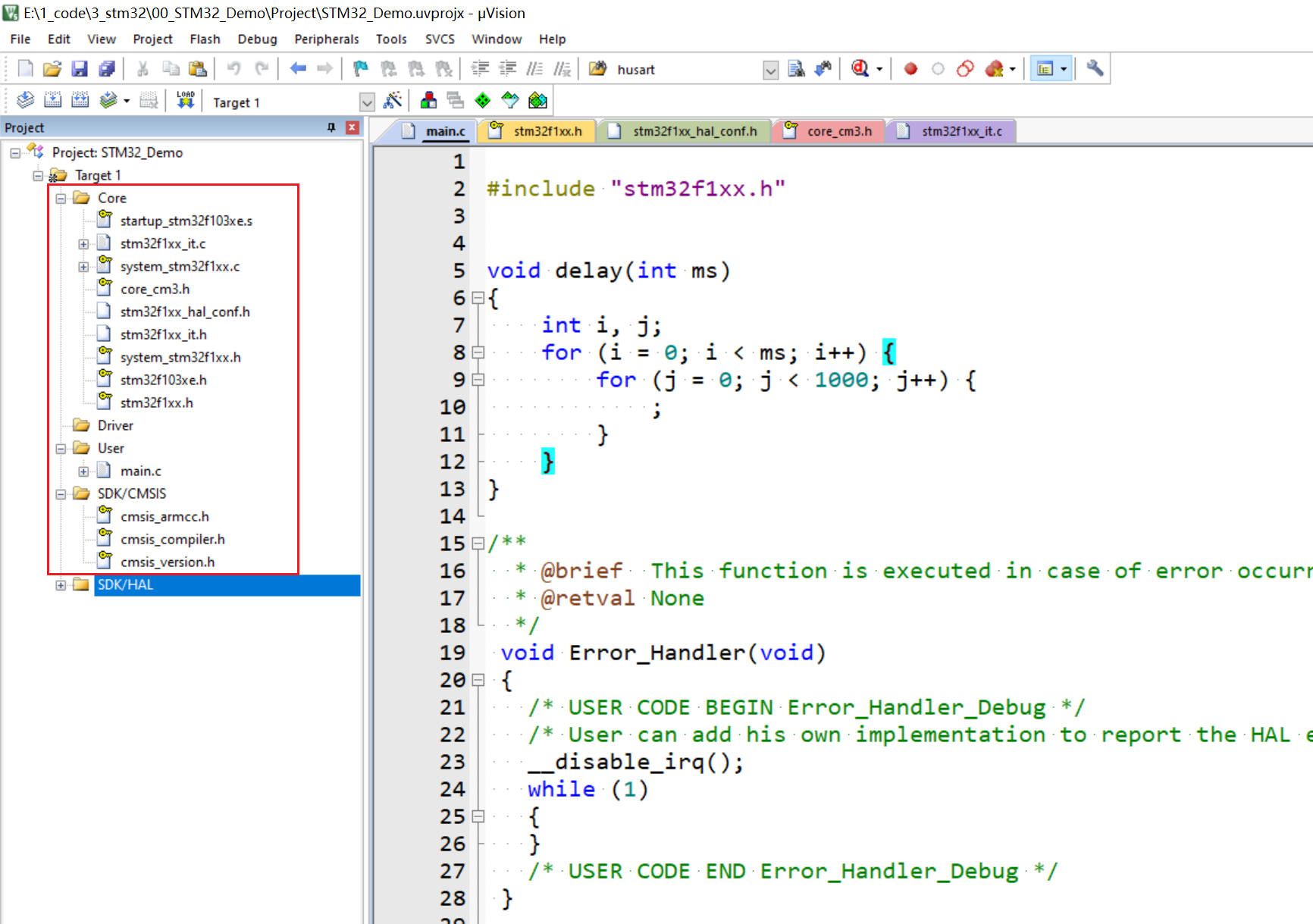 Keil创建自定义的STM32 HAL库工程_如何使用keil自带的hal库-CSDN博客