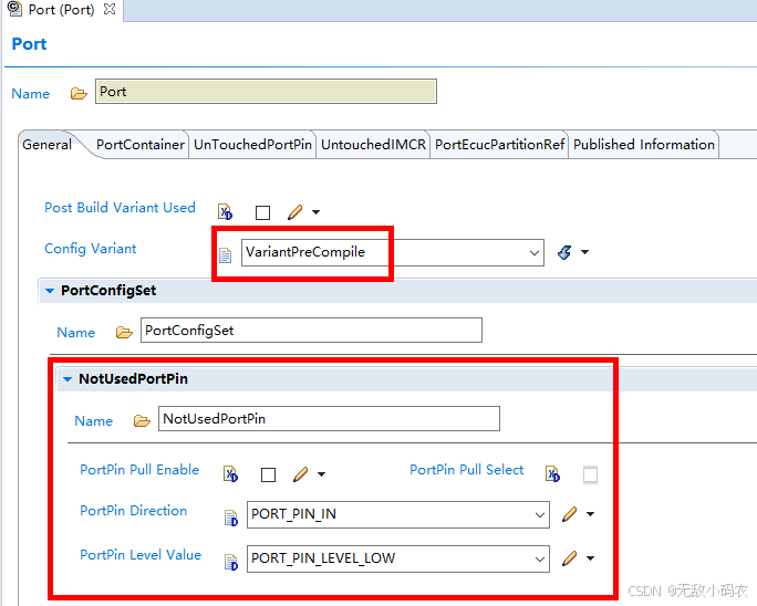 AUTOSAR-EB Tresos Studio配置MCAL的PORT模块_eb配置mcal的port以及io口-CSDN博客