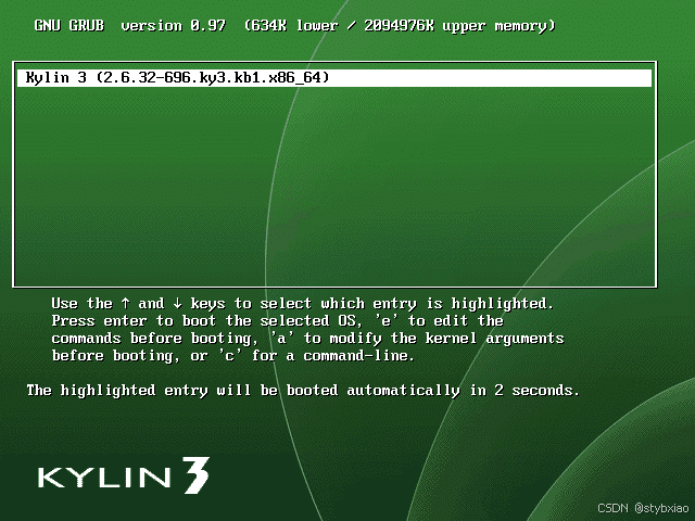 KylinSec各版本进单用户和救援模式方法，以及忘记root密码如何修改root密码。_kylin进入单用户模式-CSDN博客