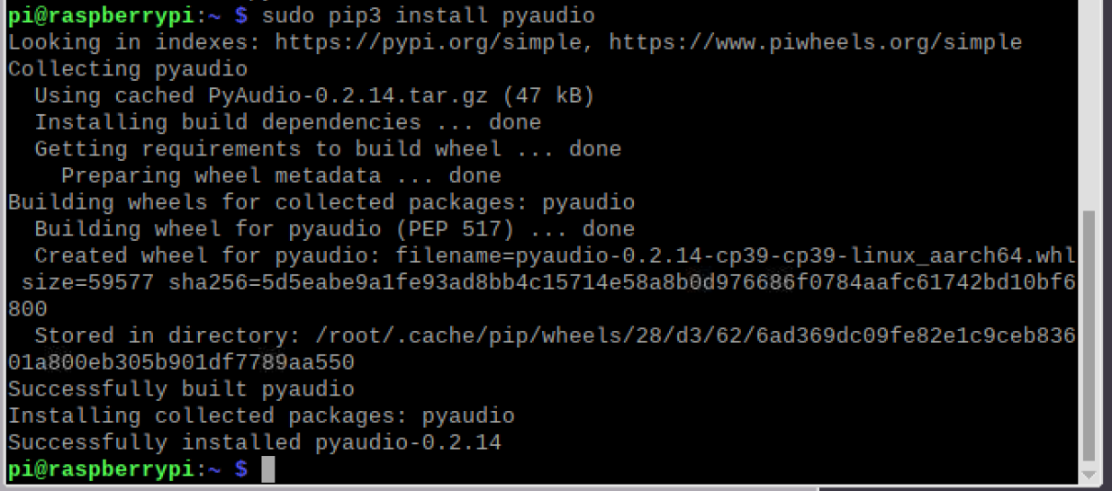树莓派安装pyaudio-CSDN博客