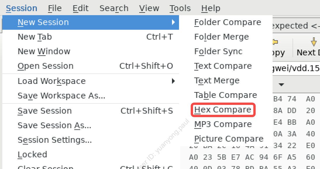 beyond compare比较二进制文件，设置布局_beyondcompare比较二进制文件-CSDN博客