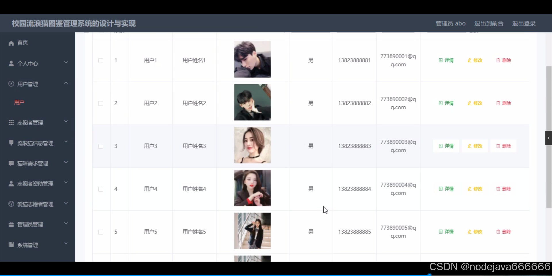 【附源码】计算机毕业设计java校园流浪猫图鉴管理系统的设计与实现校园流浪猫管理系统 Csdn博客