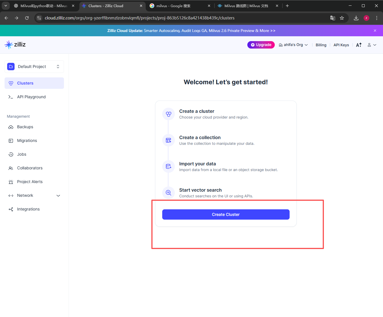笔记：基于python和zilliz的Milvus学习和测试_milvus安装好后如何测试-CSDN博客
