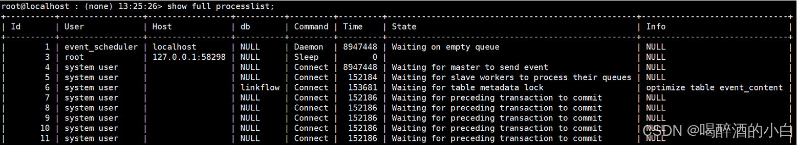 OPTIMIZE TABLE-CSDN博客