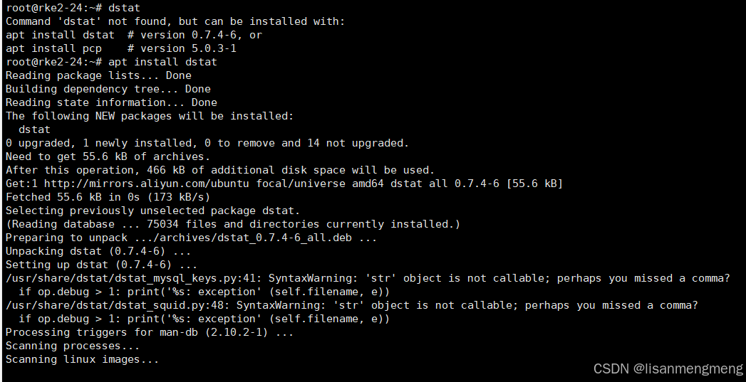 dstat 命令介绍_dstat命令-CSDN博客